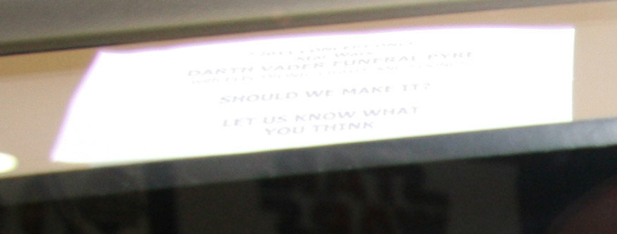 SDCC Day 1: Hasbro - 2011 Concept: Darth Vader's Funeral Pyre ...