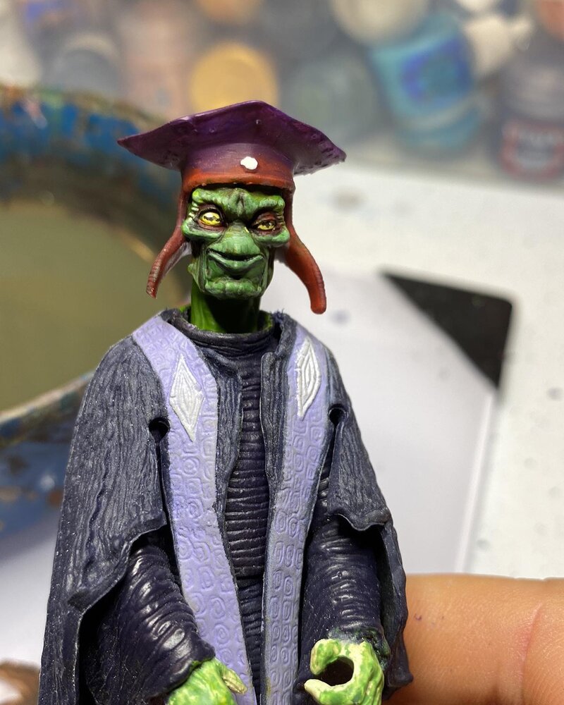 Star Wars Custom Of The Week: The Clone Wars Neimodian Head Sculpt By ...