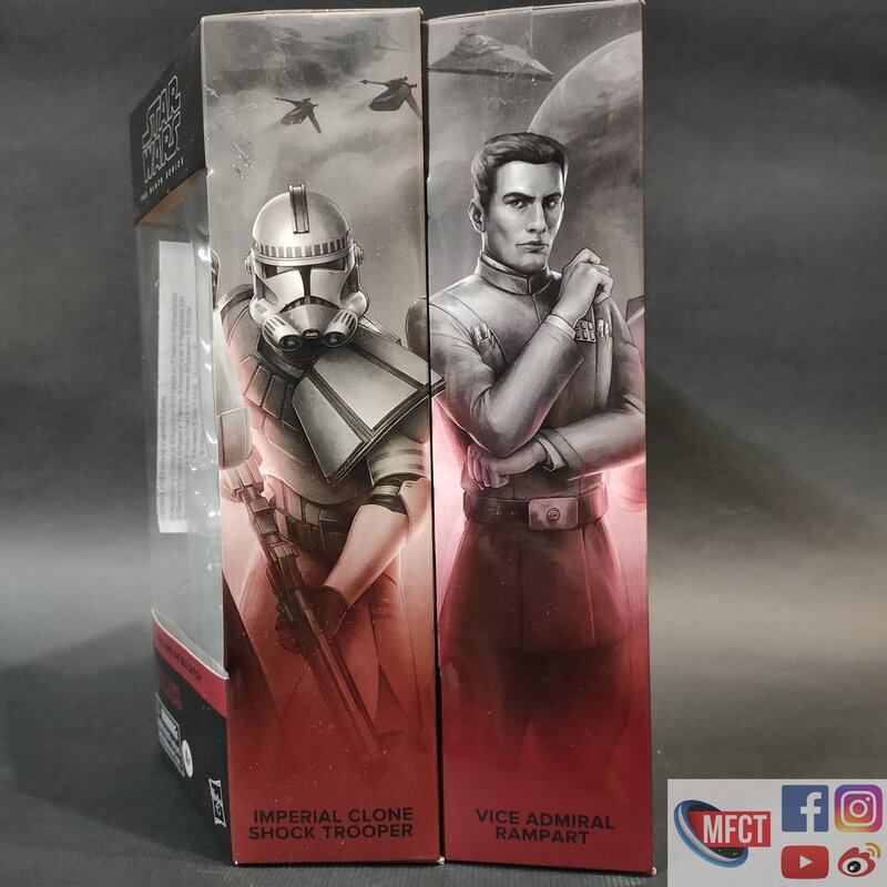 Star Wars The Black Series Bad Batch Vice Admiral Rampart In-Hand ...