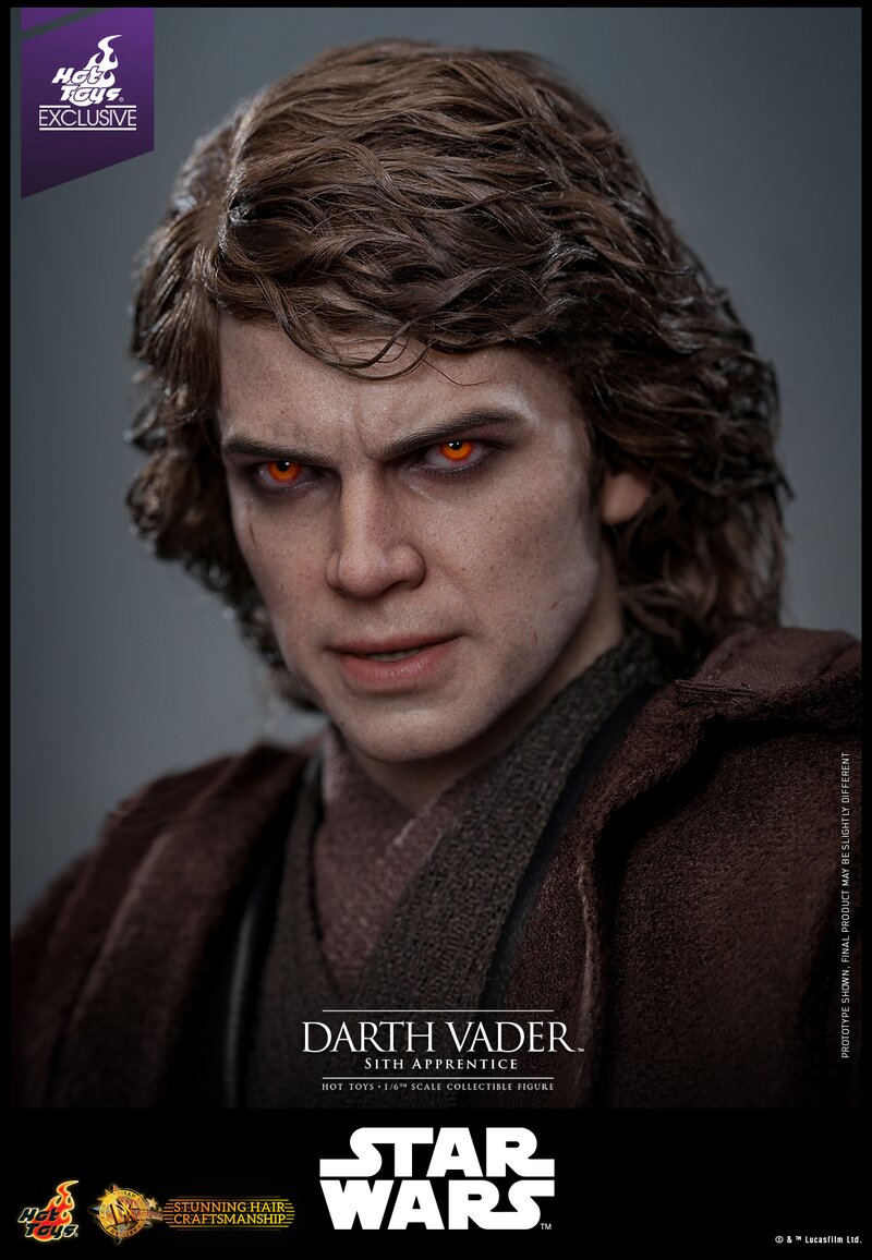 Star Wars 1/6th scale Darth Vader (Sith Apprentice) Collectible Figure ...