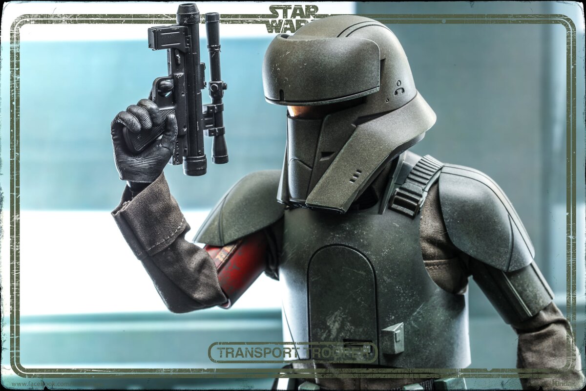 Hot Toys Star Wars The Mandalorian Transport Trooper Sixth Scale Figure ...